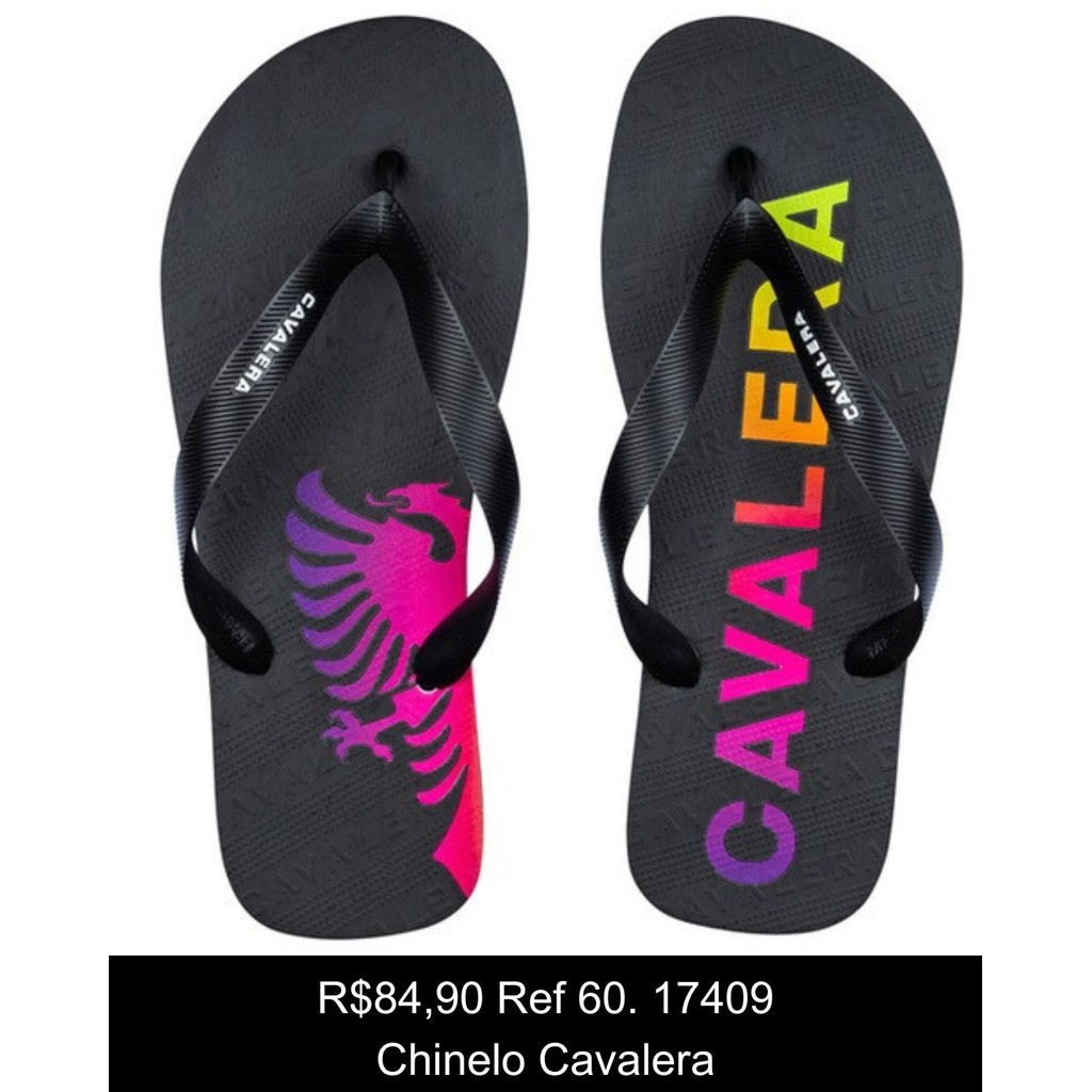 Sandalia Cavalera Preta Color Super Estilosa 17409 Shopee Brasil