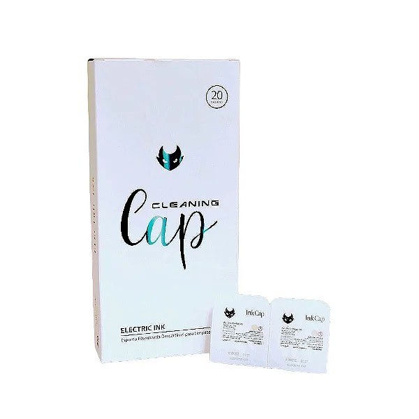 Electric Ink Cleaning Cap 20 Un. | Shopee Brasil