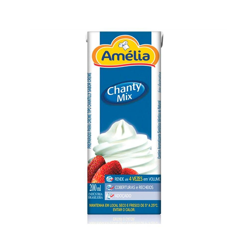 Chantilly Chanty Mix Amélia 200ml - Vigor 1 Un | Shopee Brasil