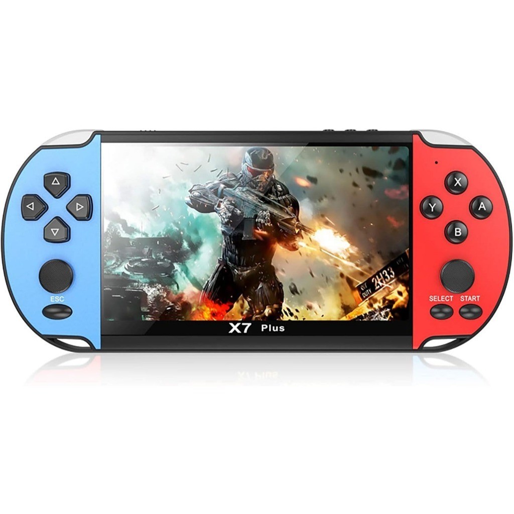 Videogame Portatil X7 PLUS X12 X50 Tela 5.5" PSP +3500 Jogos Retro 16GB, Console de Mão Memoria ...