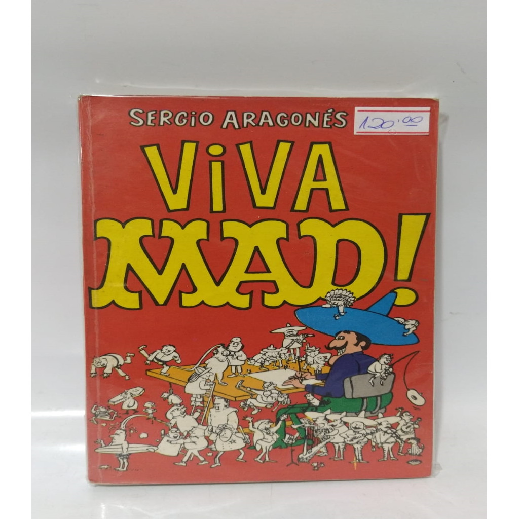 Gibi Viva Mad N. 3 autor Sergio Aragones | Shopee Brasil