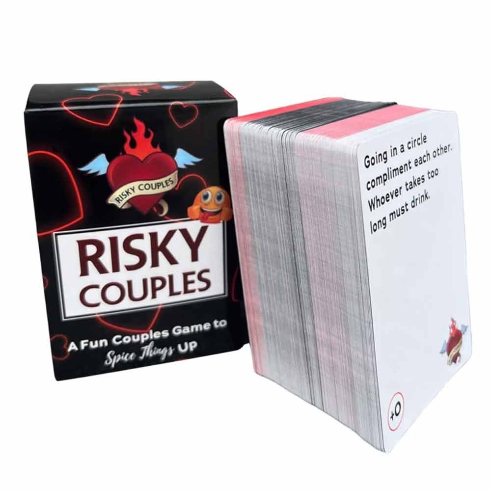 Risky Couples A Fun Couples Game To Spice It Up Card Game | Shopee Brasil
