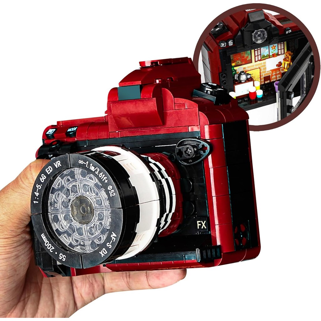 Bloco De Construção Da Câmera Compatível Com A Lego DSLR Creative ...