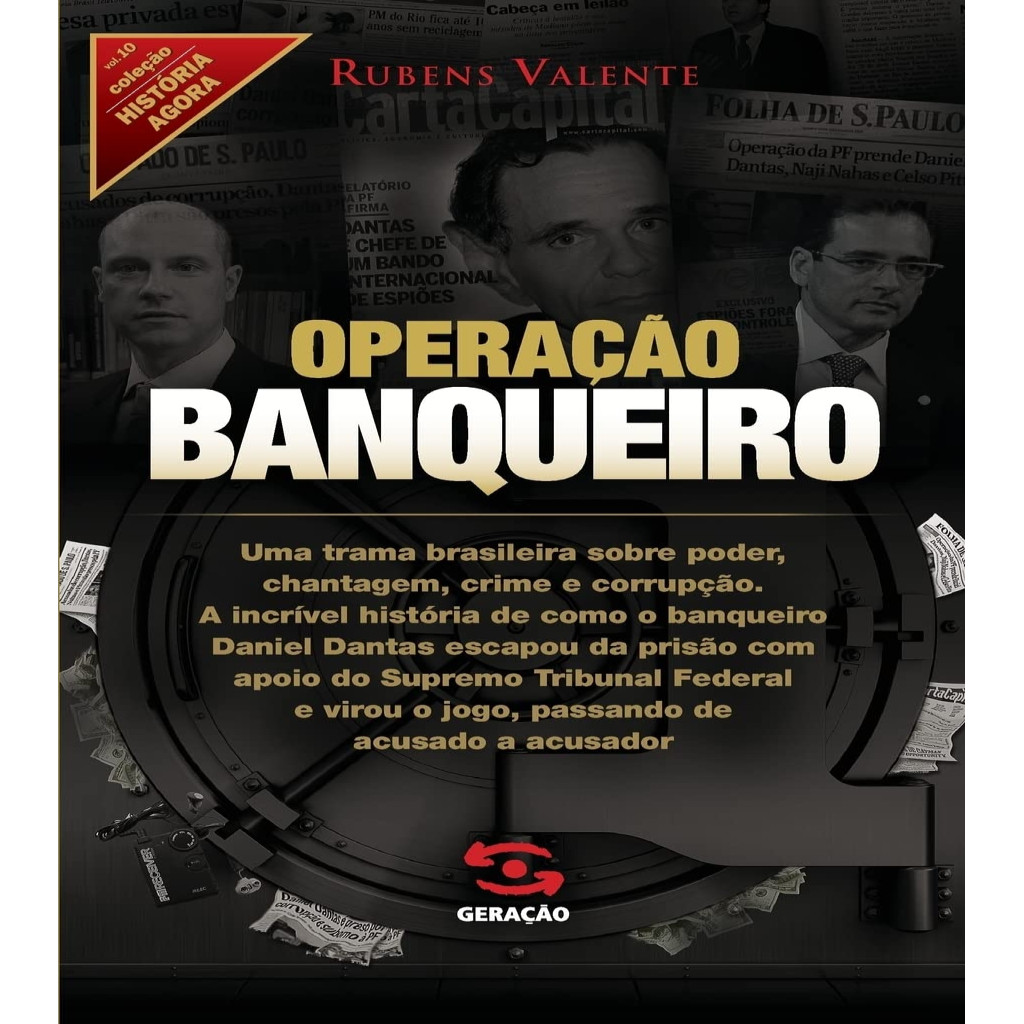 Operação Banqueiro autor Rubens Valente | Shopee Brasil