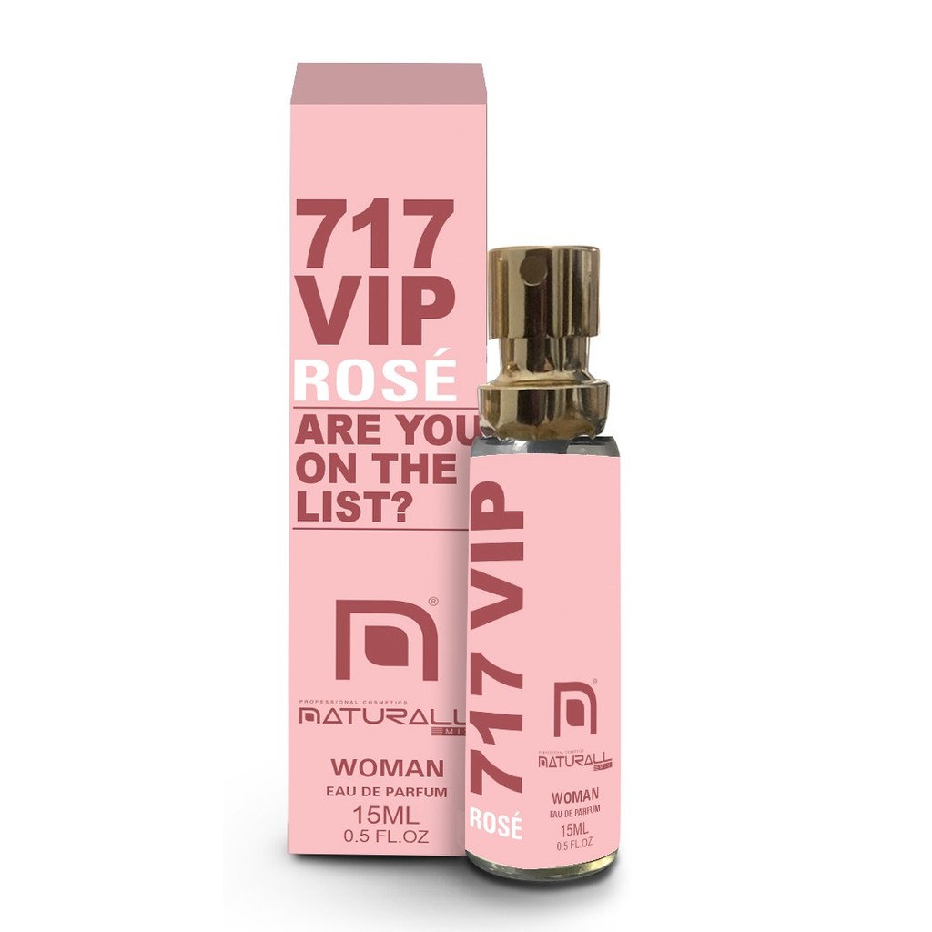 Perfume 717 Vip Rosé 15 ml Perfume de Bolsa | Shopee Brasil
