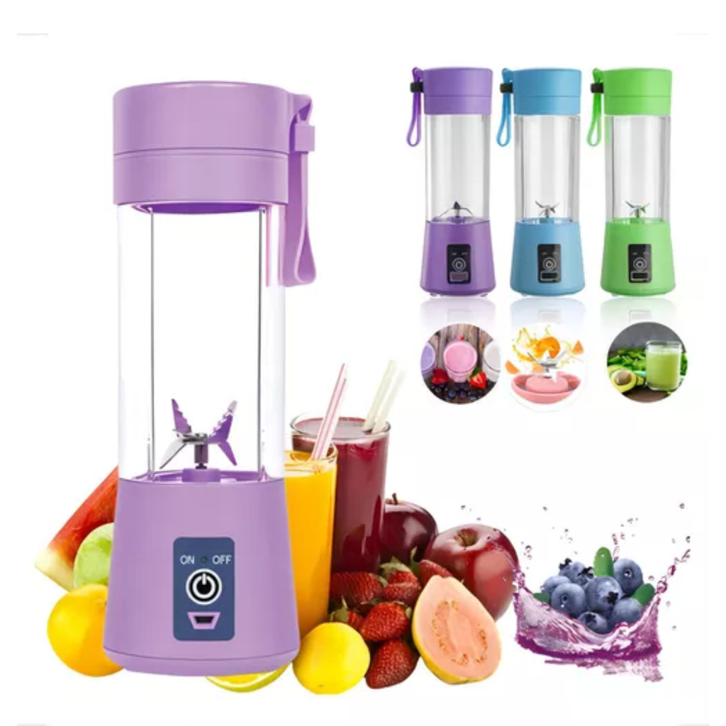 Mini Liquidificador Copo Mixer Elêtrico Batedor Shake Frutas Sortido ...