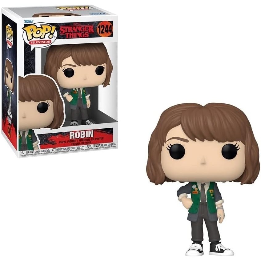 Funko Pop! Robin Buckley 1244 - Stranger Things Original | Shopee Brasil