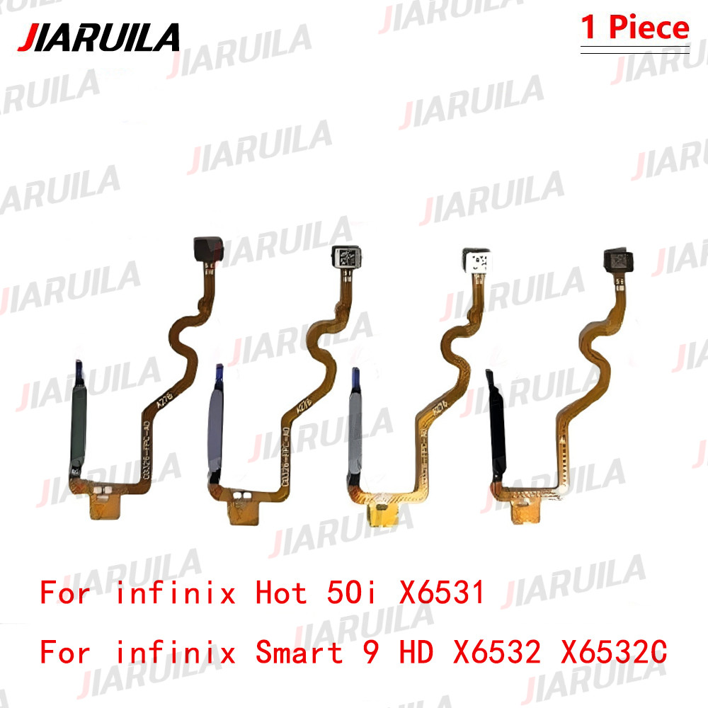 Para infinix Hot 50i X6531 Samrt 9 HD X6532 X6532C Botão Home Sensor De ...