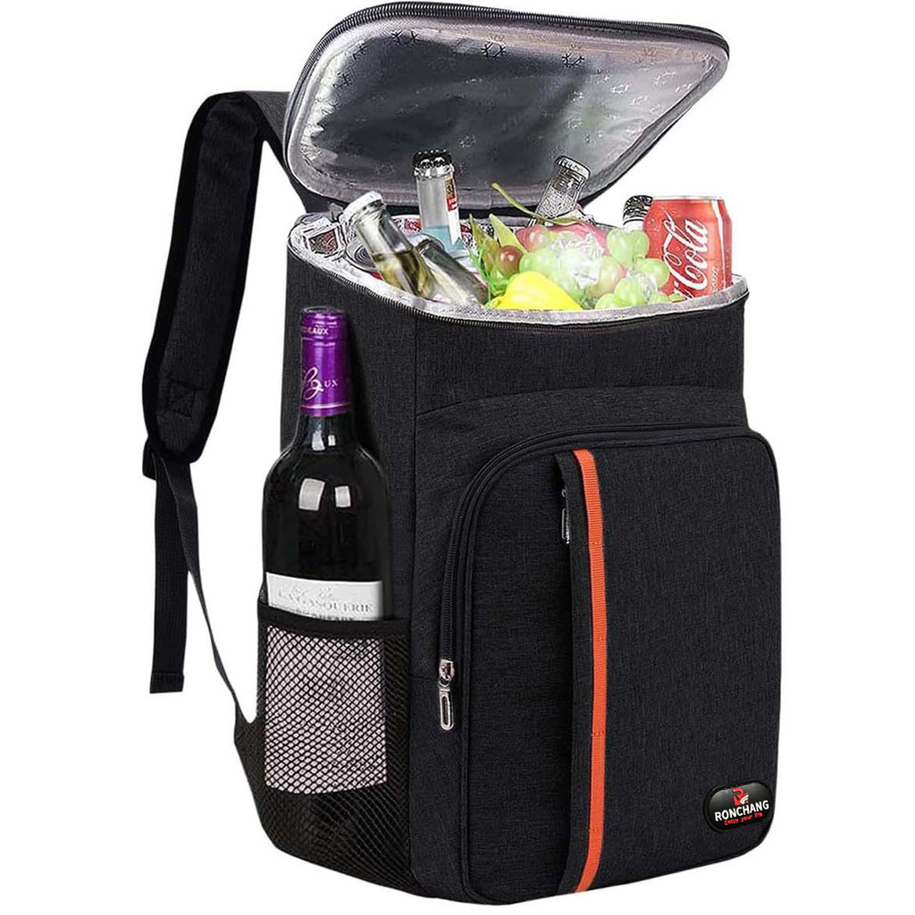 Mochila Térmica Bolsa Bag Cooler Homem Mulher Refrigerador Marmita ...