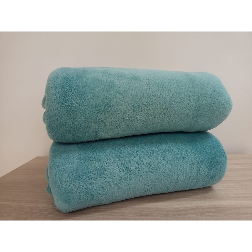 Manta Queen Cobertor Coberta Microfibra Fleece Lisa 2,20m x2,40m ...