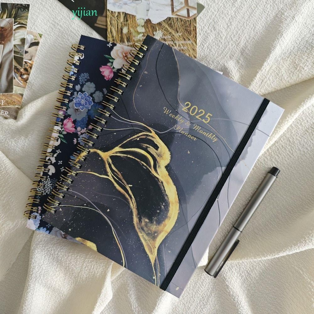 YIJIAN Time Management Organizer Notebook , Acertou Seus Objetivos 2025 ...
