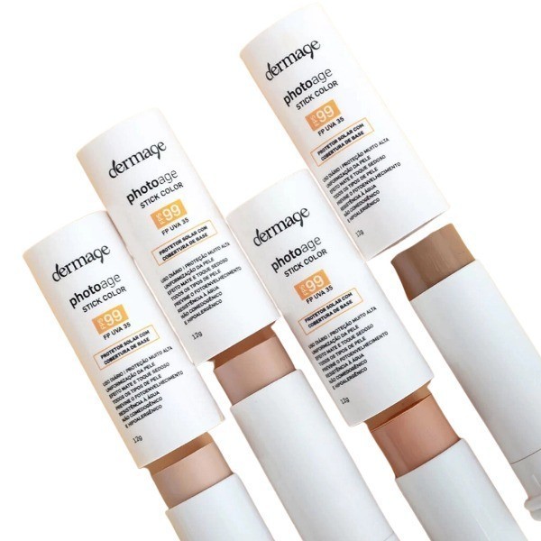 Photoage Dermage Stick Color Fps 99 - Escolha Sua cor | Shopee Brasil
