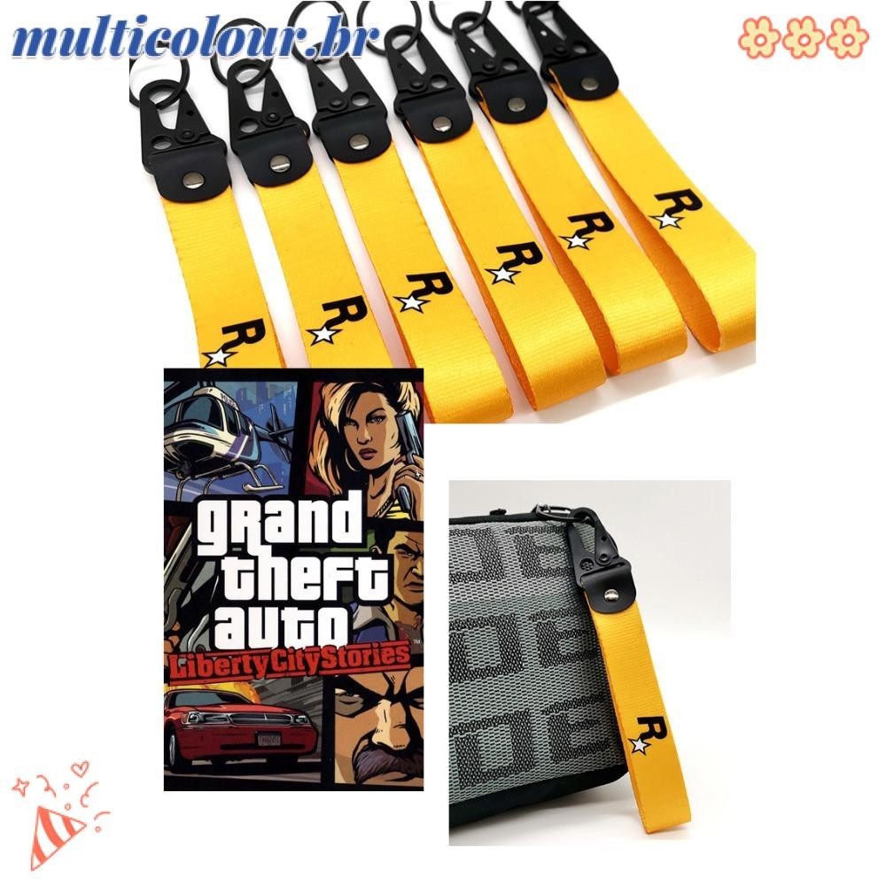 Chaveiro MULTICOLOUR Auto Keychain , GTA 5 Fans Rockstar Game ...