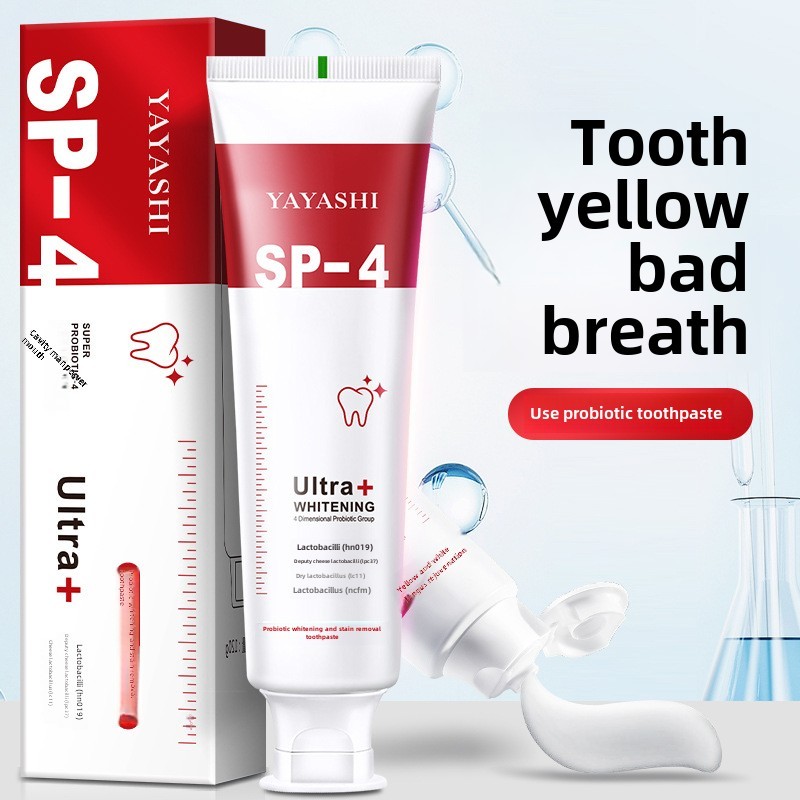 Tik Tok Mesmo Estilo SP-4 Probiotic Brightening White Toothpaste Para ...