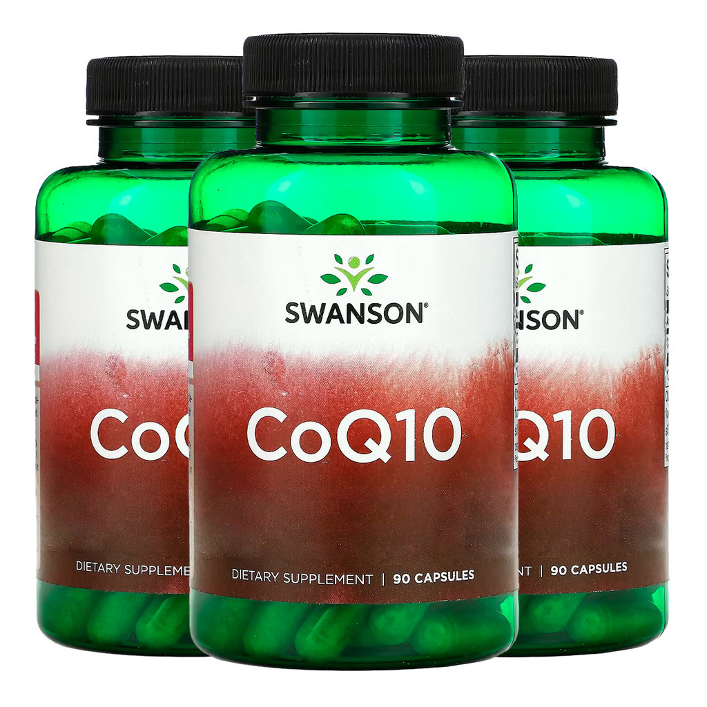 Kit 3x Coenzima CoQ10 200mg Swanson 90 Caps Importado /Made in Usa | Shopee Brasil