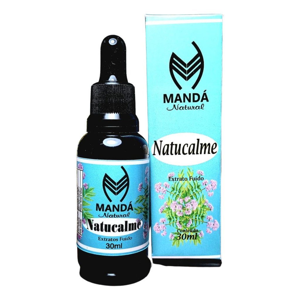 Natucalme 100% Natural Nervosismo Acalma Descansa A Mente | Shopee Brasil