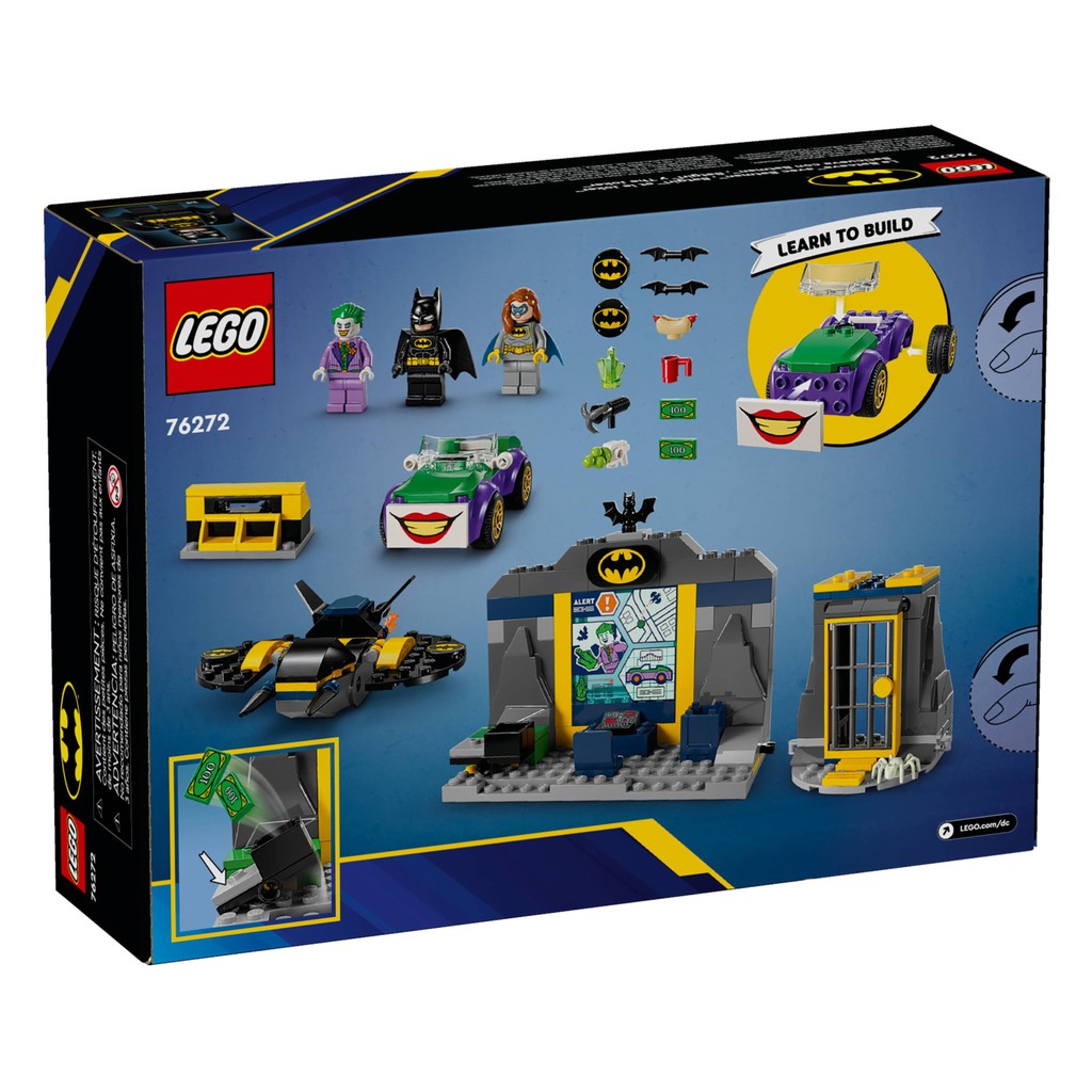 LEGO A BATCAVERNA COM BATMAN, BATGIRL E CORINGA 76272 | Shopee Brasil