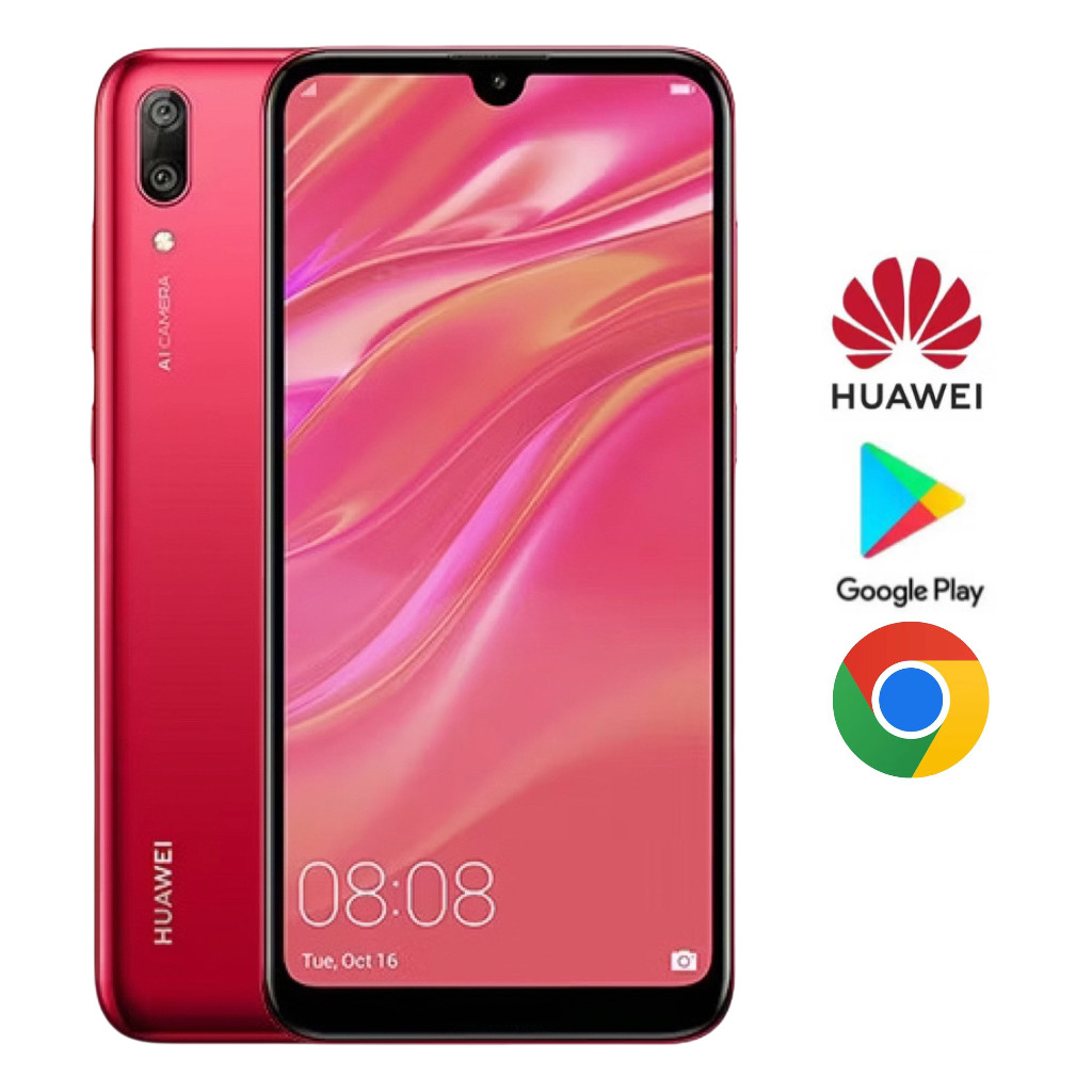 Original Huawei Y7 Pro (2019)/y9 4 + 128 Gb 6.26 " Polegada LTE ...