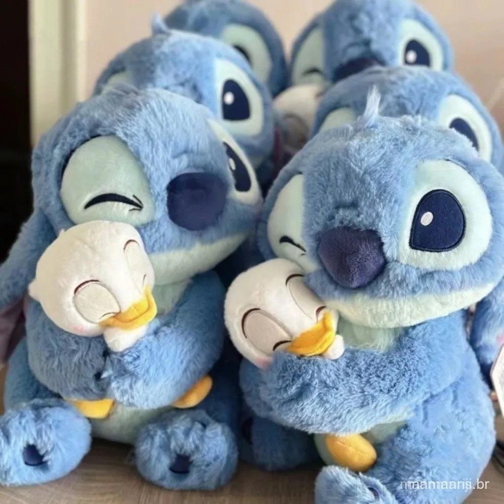 40cm Brinquedo de Pelúcia Lilo & Stitch Pato Abraçando Boneco Pato ...