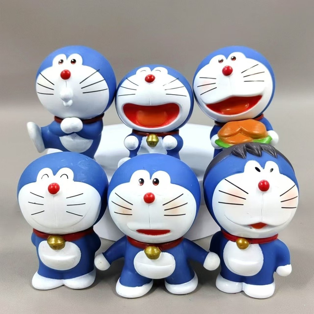 Bulk Doraemon Doraemon Doraemon Engraçado Bonito Emoticon Boneca Figura ...