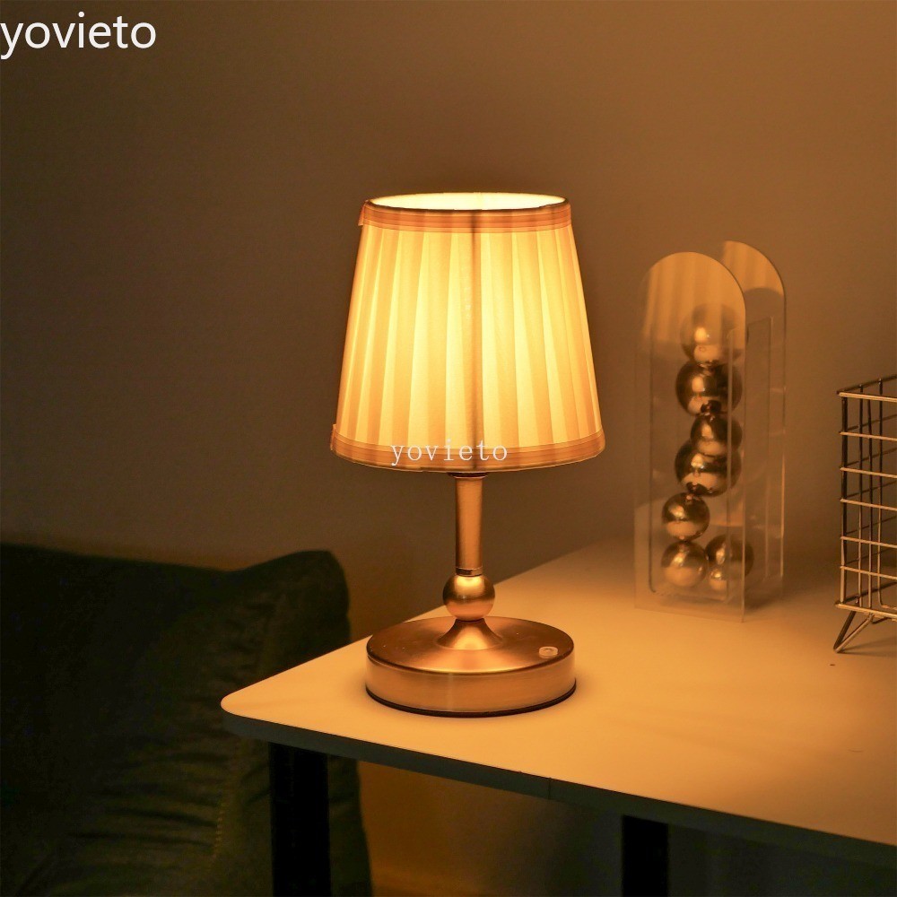 Candeeiro De Mesa LED USB Plissado Atmosfera Luz Restaurante Bar ...