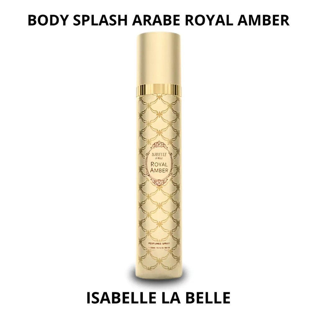 Body Splash Royal Amber 300ml Isabelle La Belle Feminino Arabe Alta ...