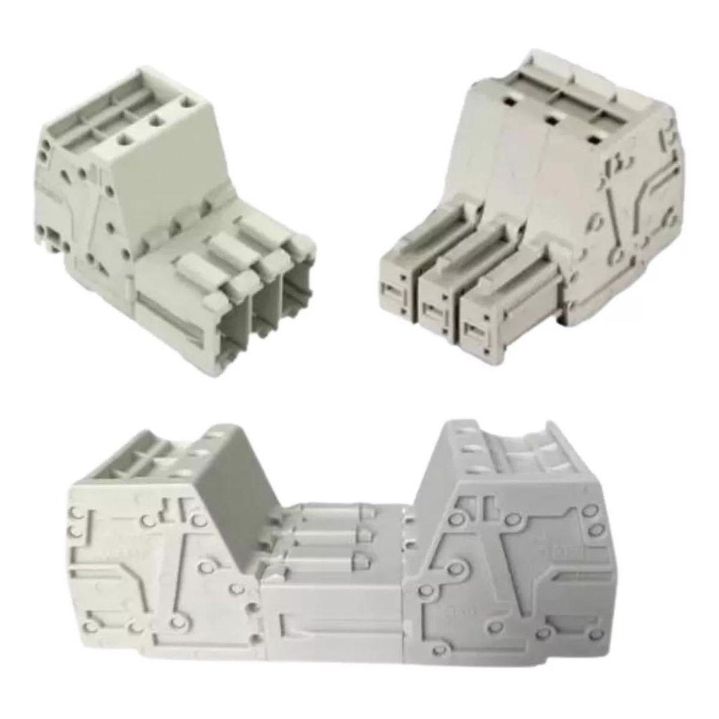 Kit Conector Wago 831-3203-3103 P/ Chuveiro Cabo 10mm 50a | Shopee Brasil