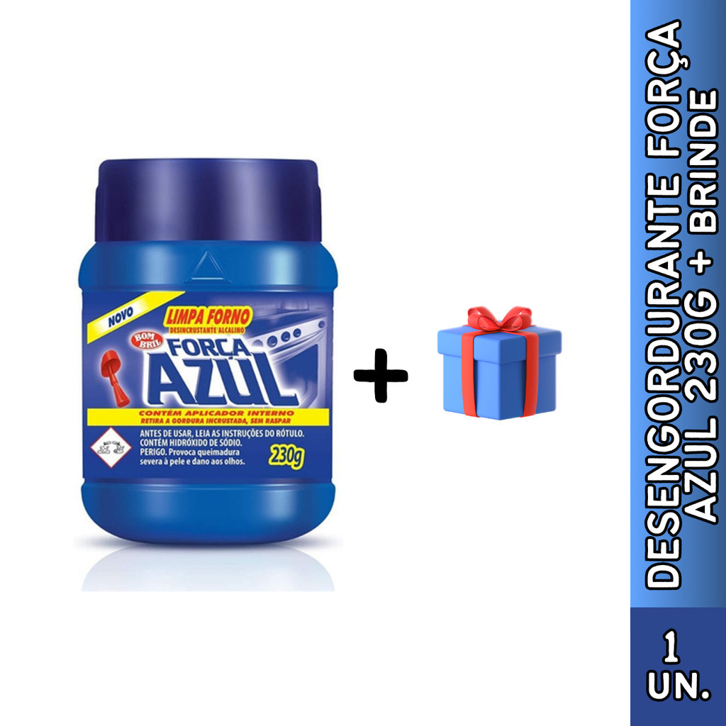Pasta Limpa Forno Fogao Grelha Forca Azul Bombril 230 G Mimo Surpresa ...