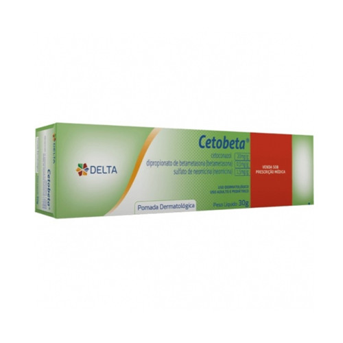 Creme Ou Pomada Delta 30G Cetobeta | Shopee Brasil