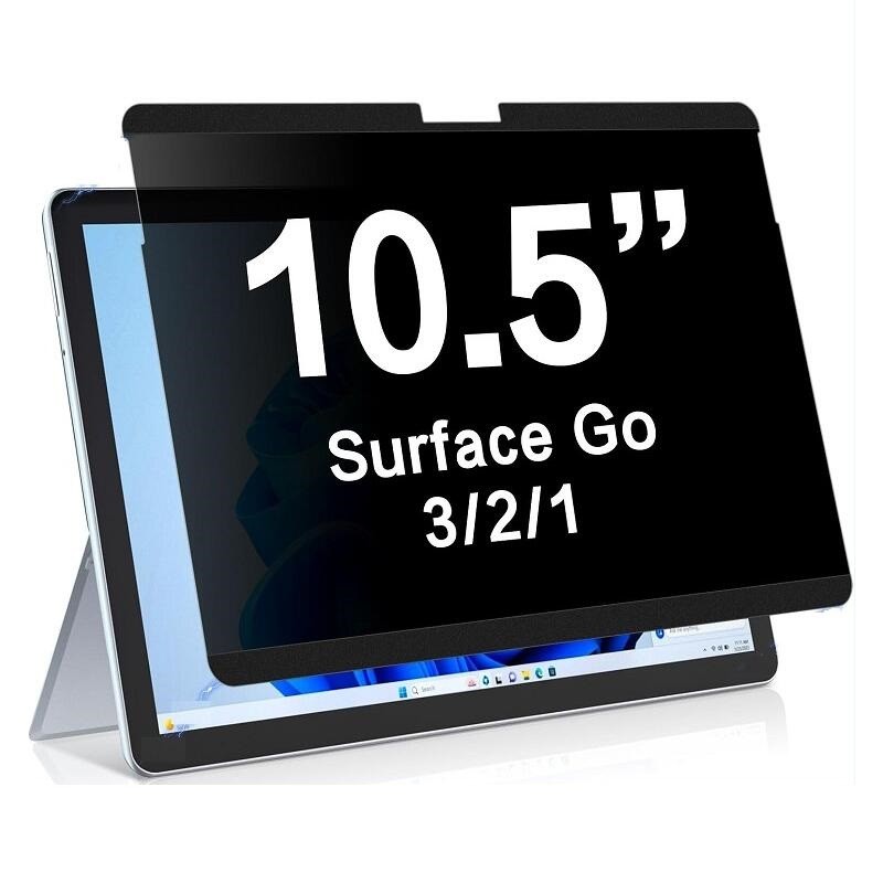 Para Microsoft Surface Go 3 2 Go2 10.5 " Protetor De Tela Horizontal Anti-Peeping 1/2/3 Matte ...