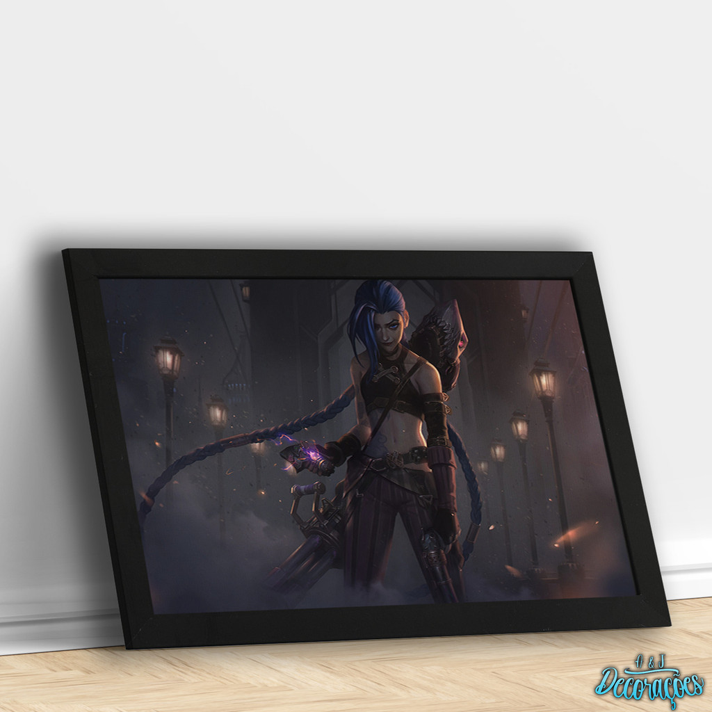 Quadro Arcane - Séries Jogos League Of Legends Lol #ARCA001 | Shopee Brasil