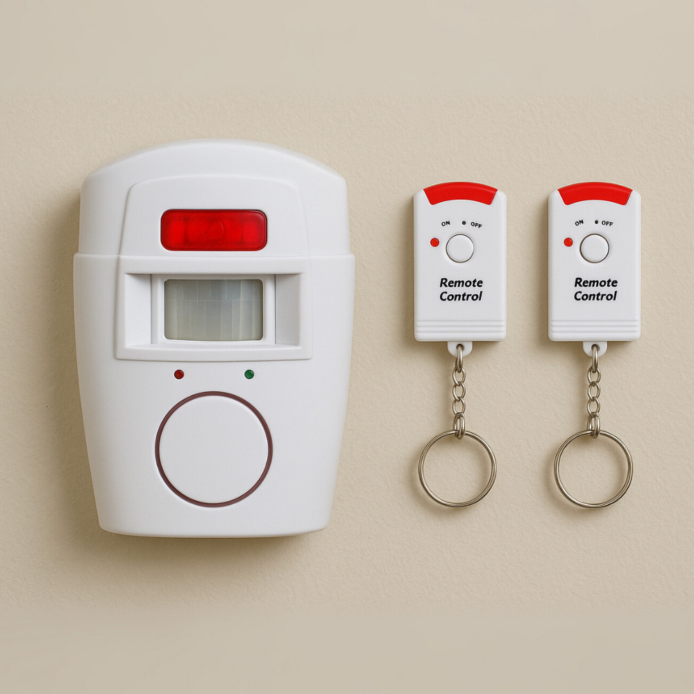 Kit Alarme Residencial Sem Fio Sensor De Movimento Sistema De Segurança ...