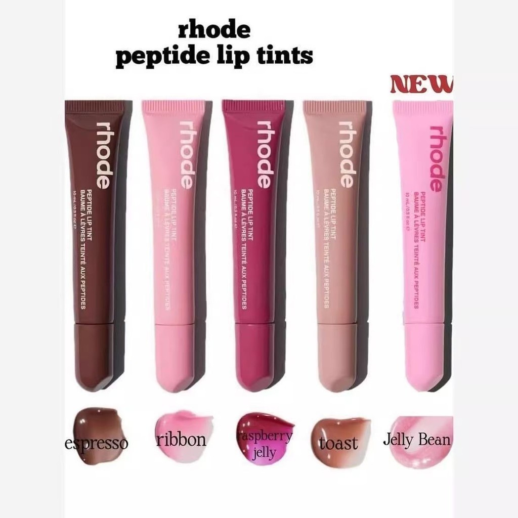 Rhode Tinted Lip Glaze Natural De Longa Duração Color Care Gel Balm ...