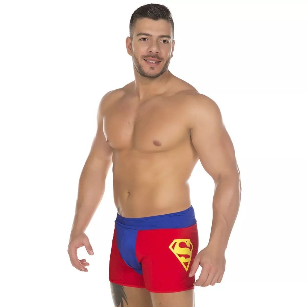Cueca Temática Divertida Super Homem | Shopee Brasil