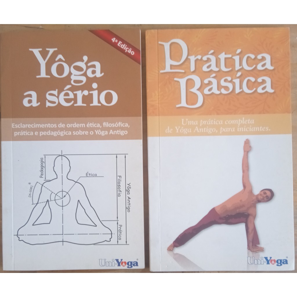 LIVRO, KIT(2), DEROSE, 1. YÔGA A SÉRIO, 2. PRÁTICA BÁSICA ( BOLSO ...