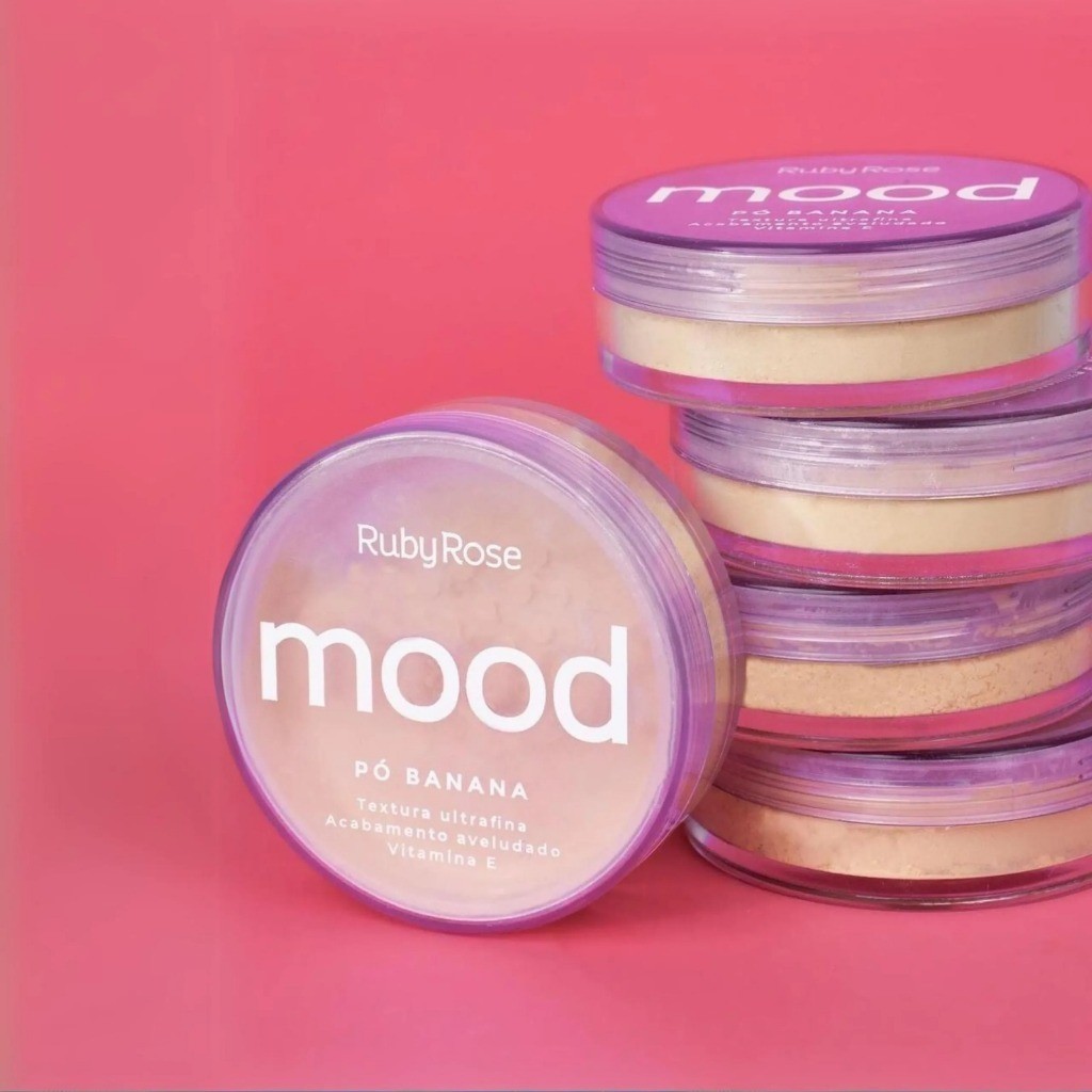Ruby Rose Pó Banana Feels Mood | Shopee Brasil