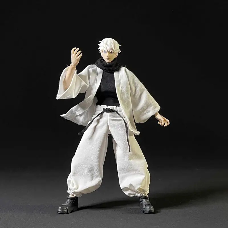Jujutsu Kaisen Anime Shinjuku Batalha Satoru Gojo Shf Vestuário Feito A ...