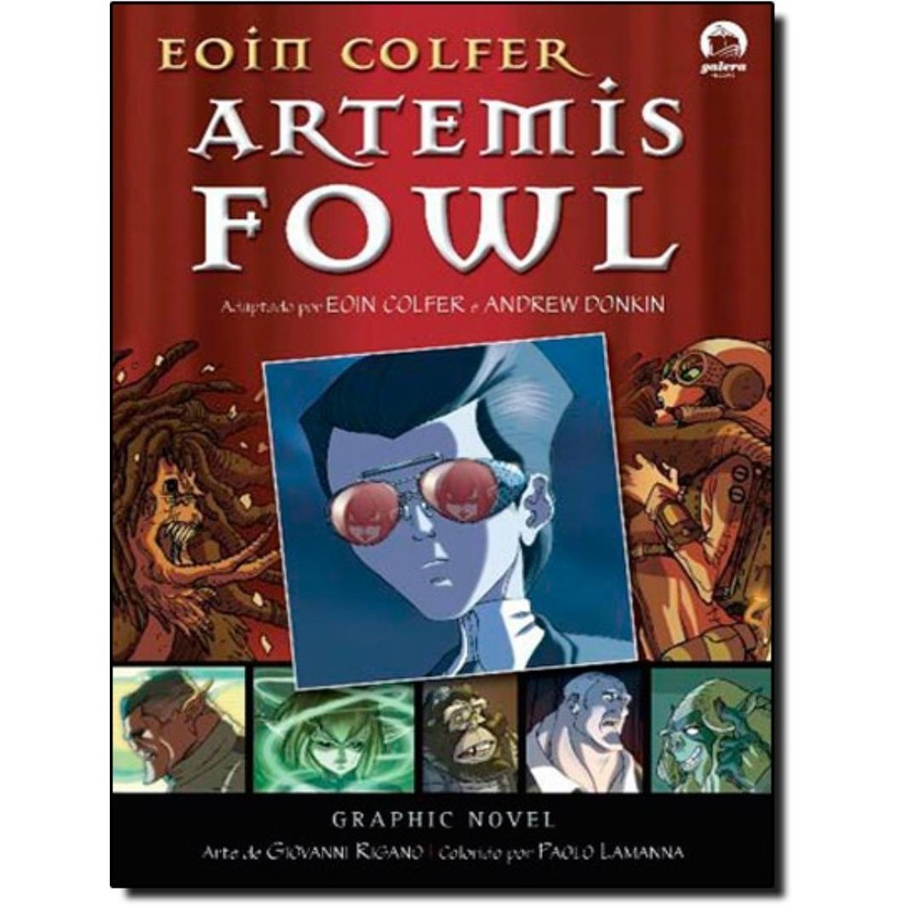 Livro - Artemis Fowl - Graphic Novel | Shopee Brasil