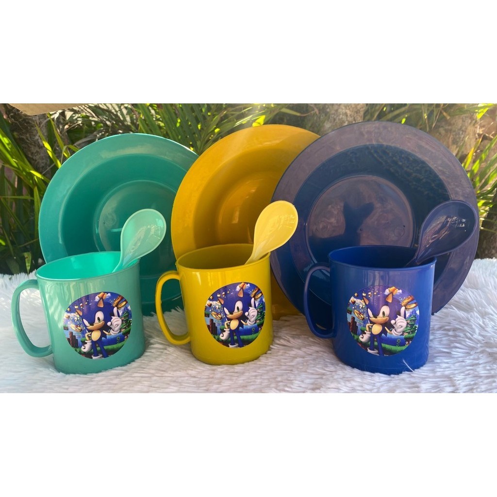 Kit merenda menino personagem gamer azul bic personalizado lembrancinha ...
