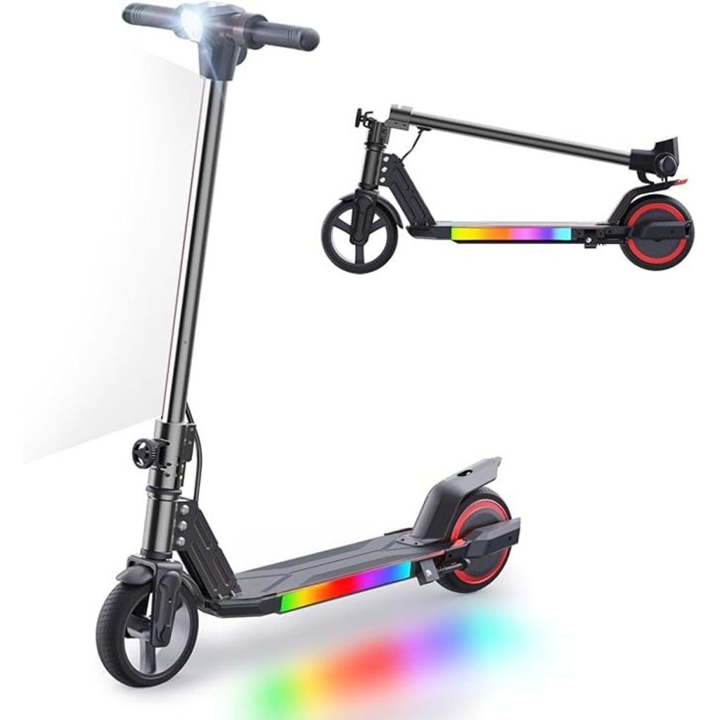 Patinete Elétrico Infantil Dobrável 6.3 Luzes Led 150w S31-2 | Shopee Brasil