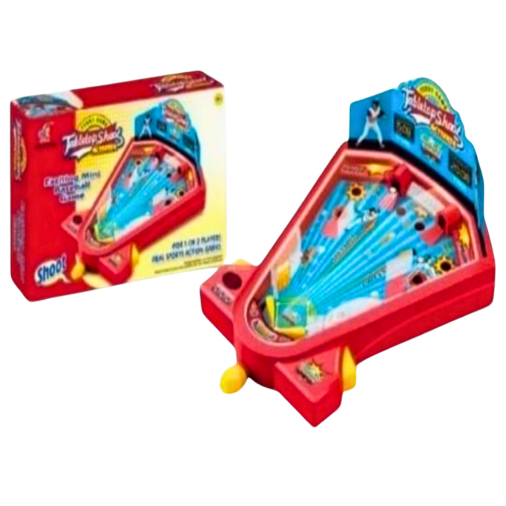 Brinquedo Fliperama Mini Pinball Jogo De Mesa Baseball | Shopee Brasil