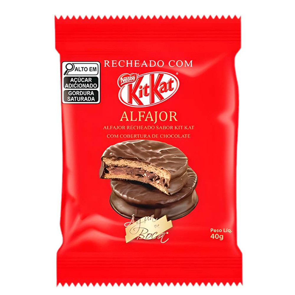 Alfajor Kit Kat 40g Agua Na Boca | Shopee Brasil