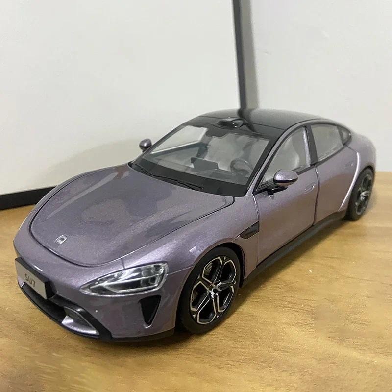 Diecast 1 : 24 XIAOMI Su7 Modelo De Carro , Veículos De Brincar , Brinquedos Para Meninos ...