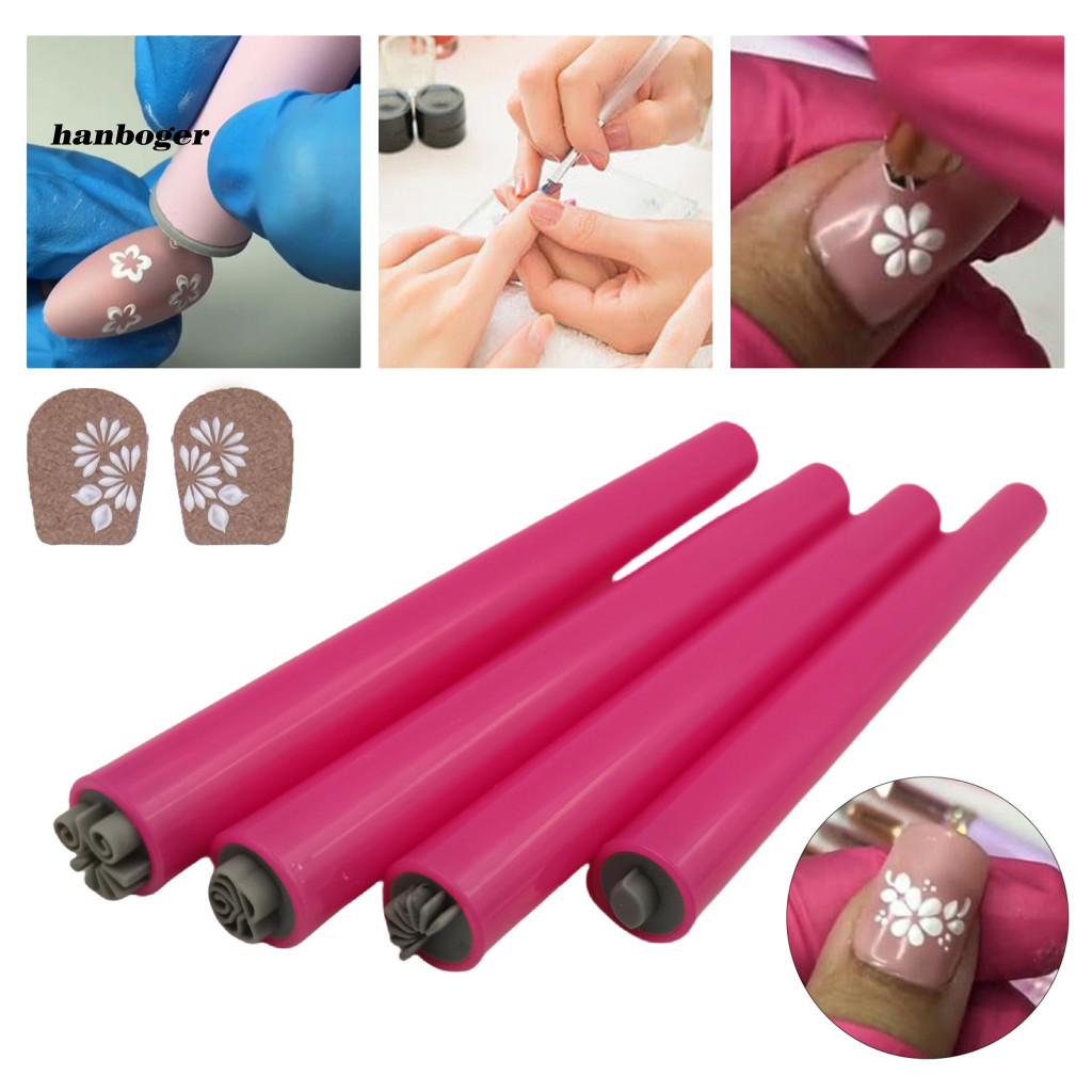 Nail Art Stamping Pen Design Tool Portable Stamp Kit for Diy Manicure ...