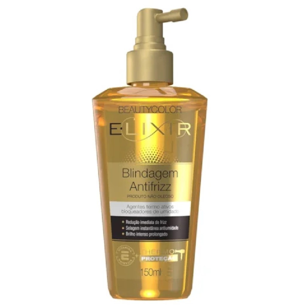 BeautyColor Elixir Blindagem Antifrizz 150ml | Shopee Brasil