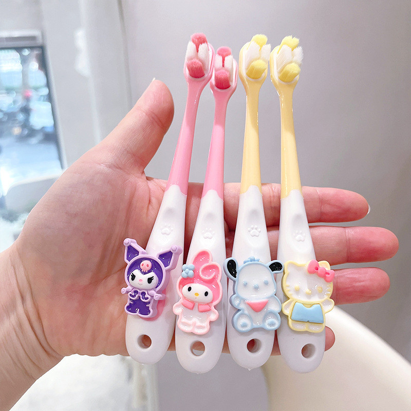 Sanrio Escova De Dentes Infantil De Cerdas Macias , Fofa De Desenho ...