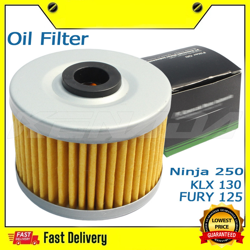 Filtro De Óleo KAWASAKI BARAKO 1 2 FURY 125 KLX 130 150 230 Ninja 250 ...