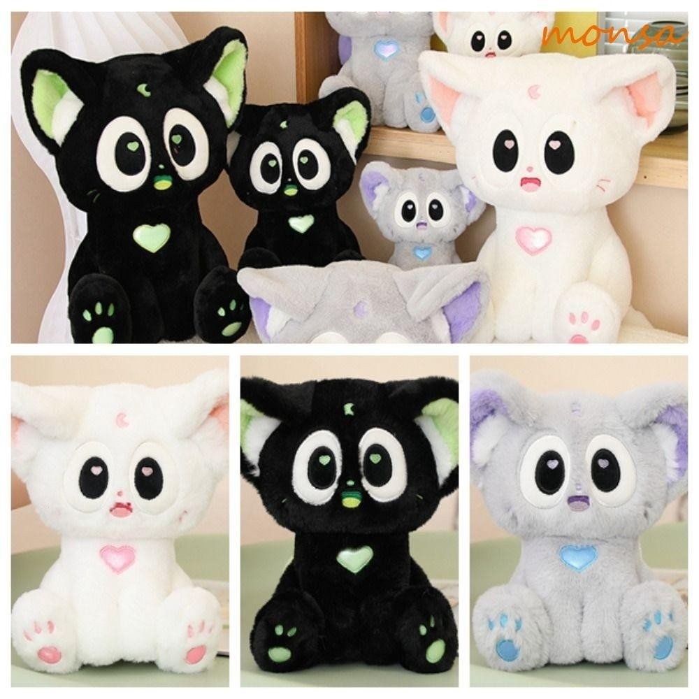 MONSA Moonlight Cat Stuffed Toy , Soft Cartoon Plush Cute Ins Anime ...