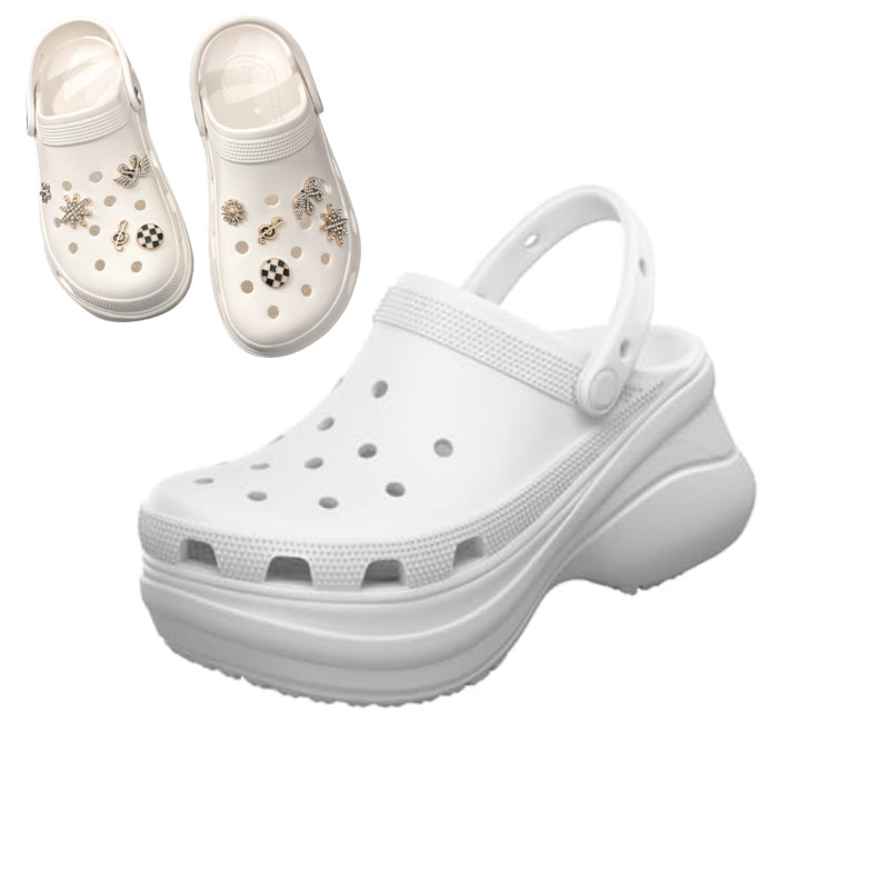 SAPATO CROCS ALTO BRANCO N33/34 | Shopee Brasil