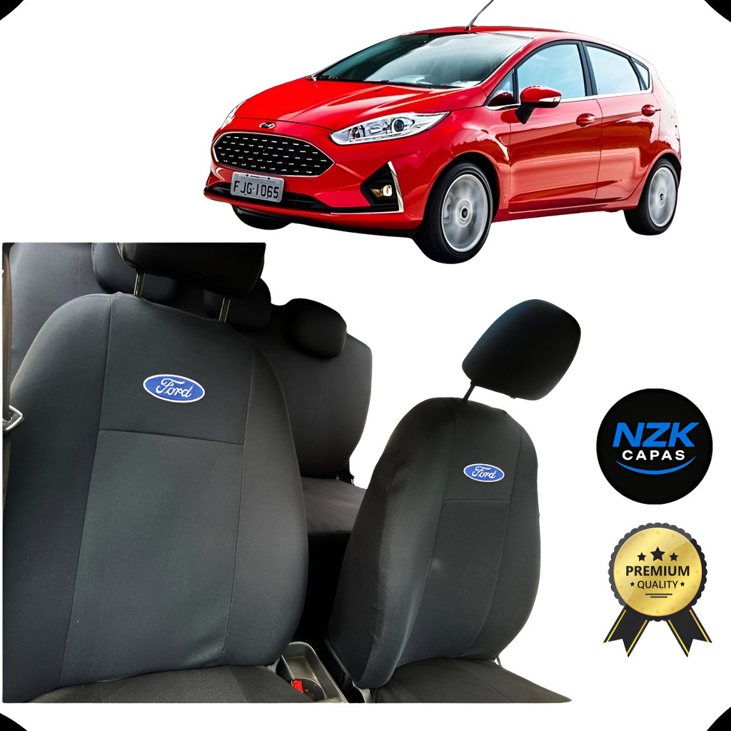 Capa Banco Carro Tecido Original Ford Fiesta Ka | Shopee Brasil